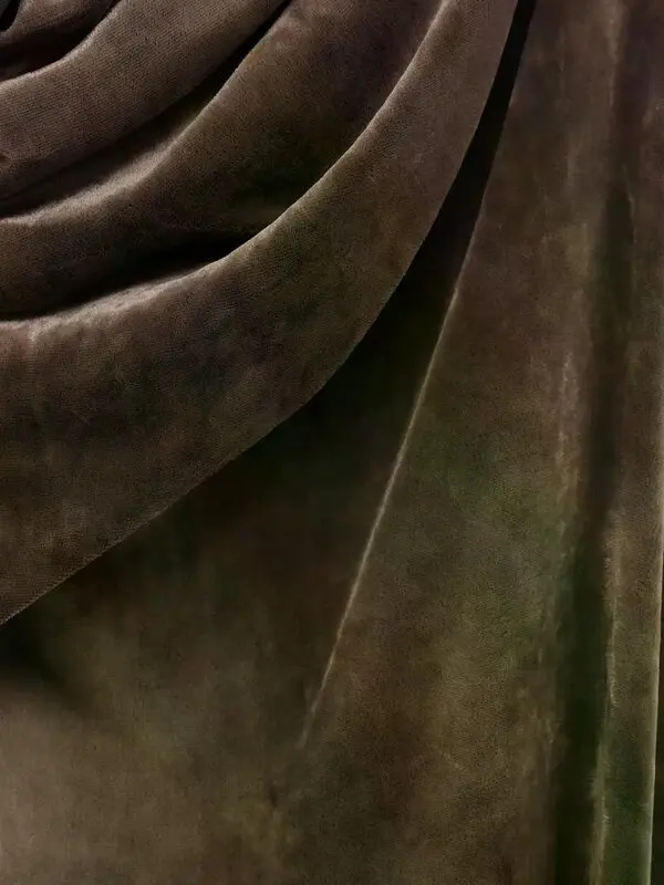 Rick Owens Draped One-shoulder Maxi Dress
