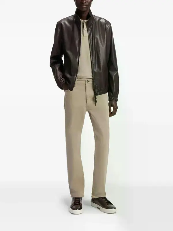 BOSS Gary Leather Sneakers