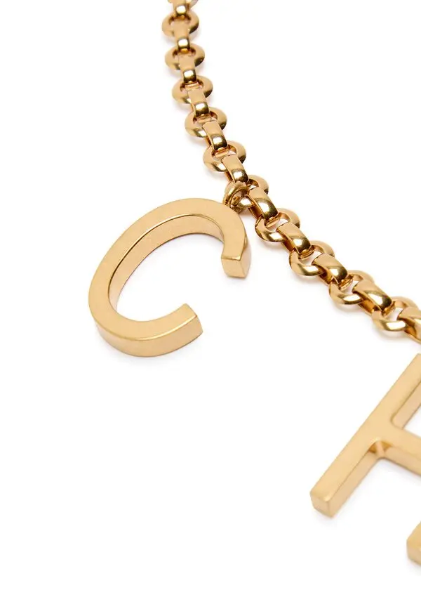 Chloé Metal Letters Belt