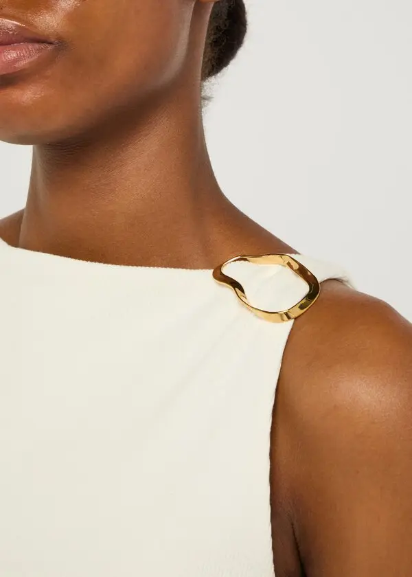 Agmes Vera 18kt Vermeil Brooch
