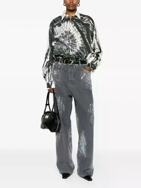 Études Studio Printed Shirt - Black