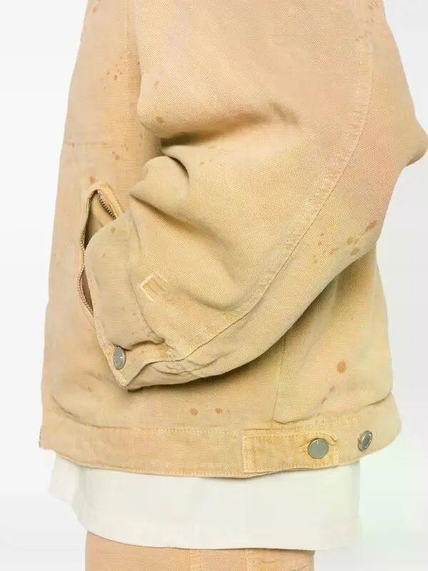 Études Studio Zipped Paint-splatter Jacket