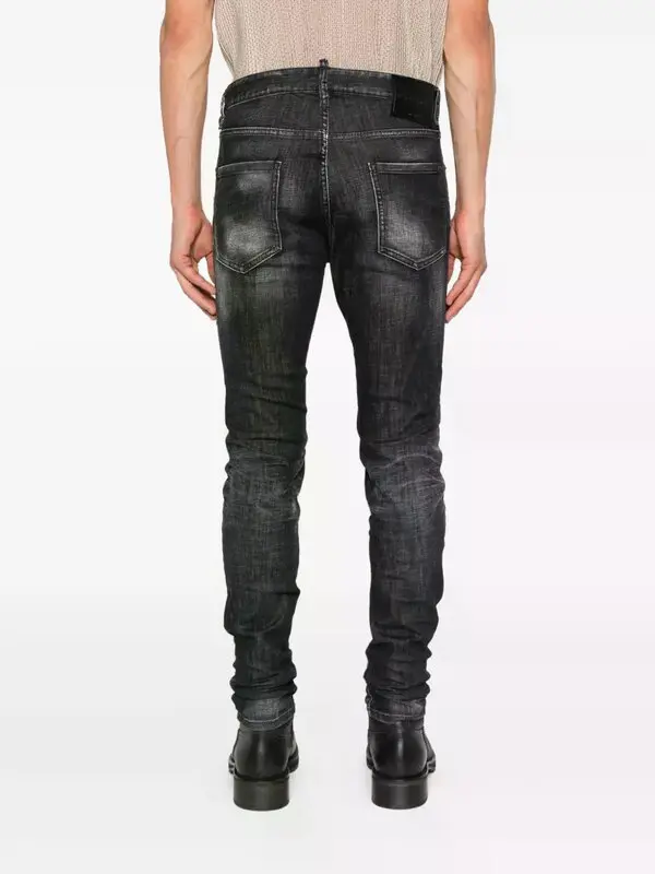 Dsquared2 Faded Distressed Jeans