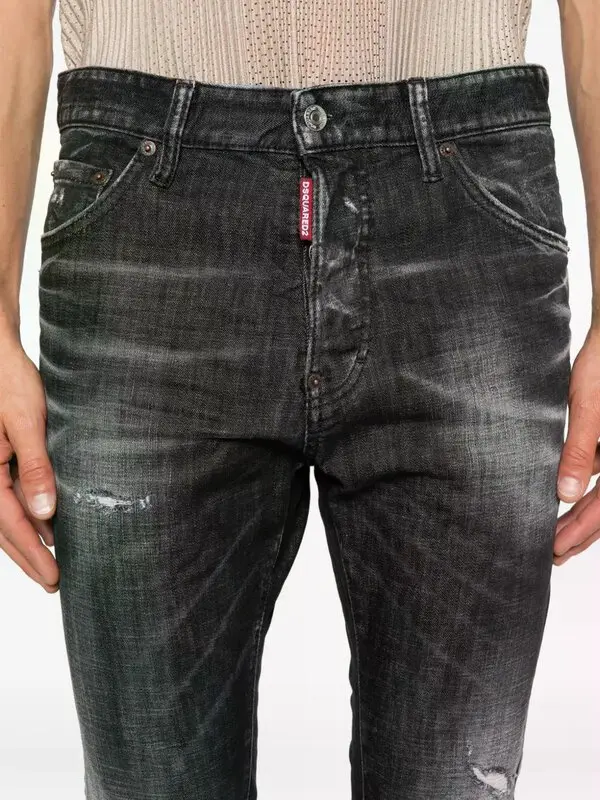 Dsquared2 Faded Distressed Jeans