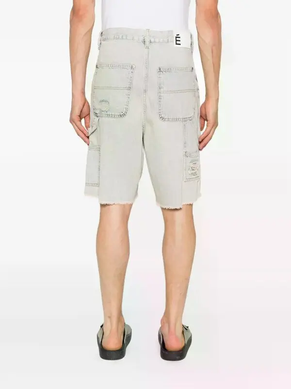 Études Studio Distressed Carpenter Shorts