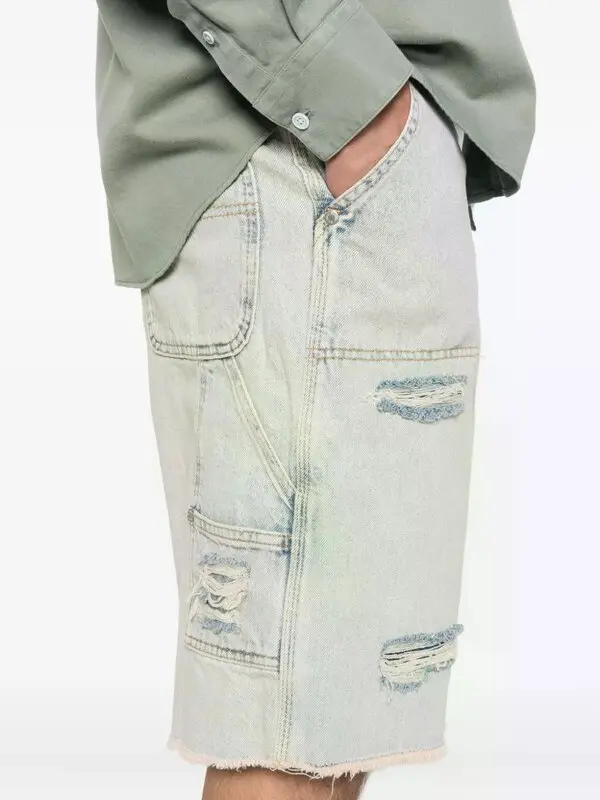 Études Studio Distressed Carpenter Shorts