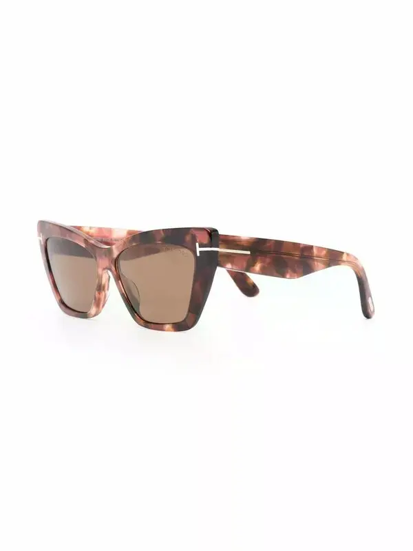 TOM FORD Tortoiseshell Cat-eye Frame Sunglasses