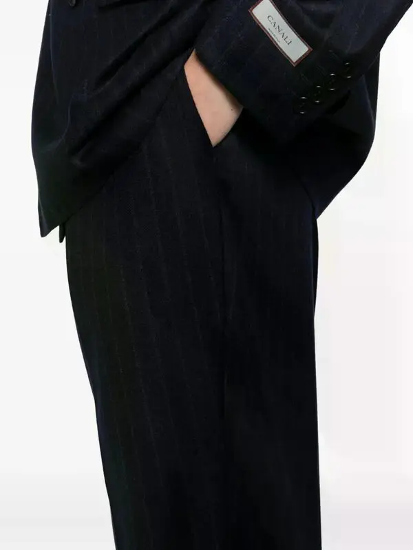 Canali Pinstripe Double-breasted Suit