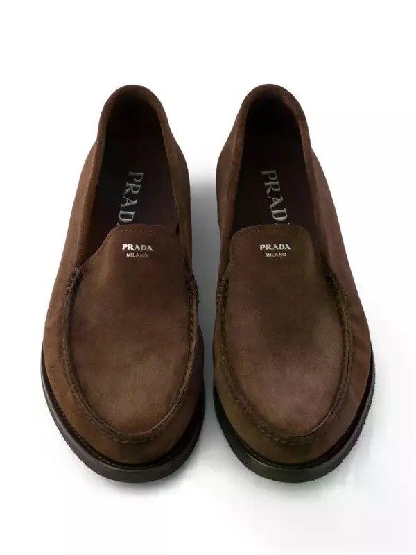 Prada Suede Loafers