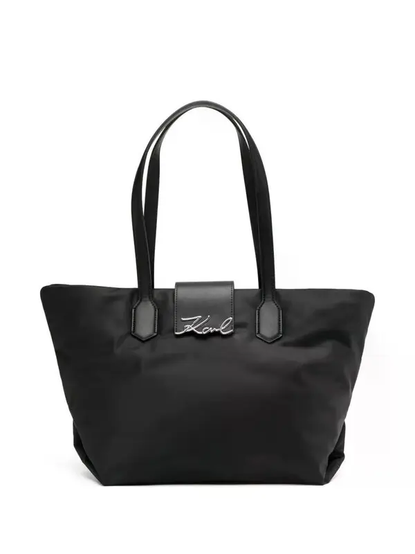 Karl Lagerfeld Ksignature Tote Bag - Black