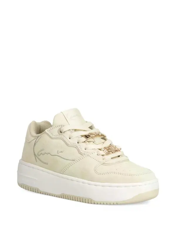 KARL KANI Signature Embellished Trainers