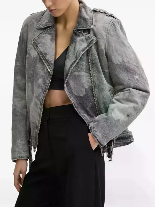 Fiorucci Angels Denim Biker Jacket