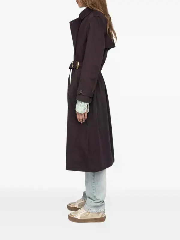 Zadig&Voltaire Kenar Double-breasted Trench Coat