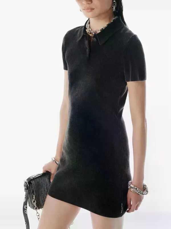 Alexander Wang Ribbed Polo Dress