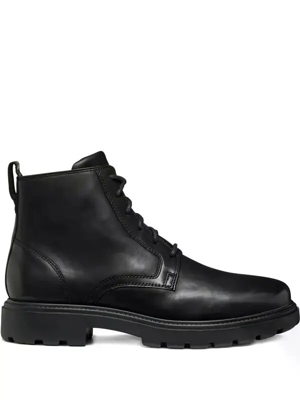 Geox Spherica Ec7 Leather Lace-up Boots