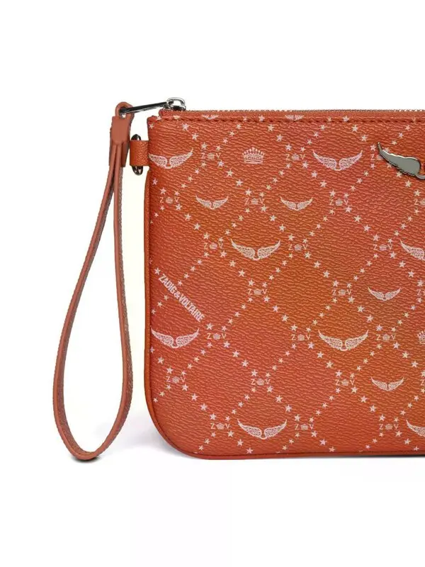 Zadig&Voltaire Z Monogram Clutch - Orange