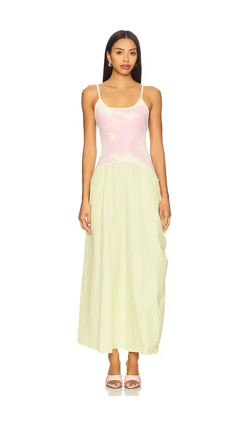 Ph5 Ivy Mixed Media Maxi Dress