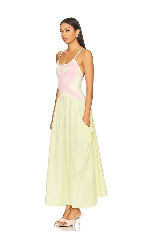 Ph5 Ivy Mixed Media Maxi Dress