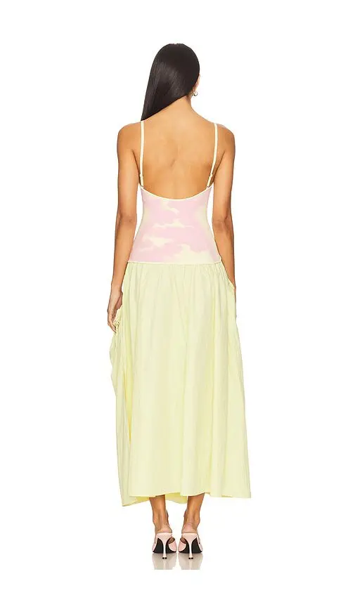 Ph5 Ivy Mixed Media Maxi Dress