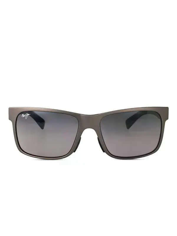 Maui Jim Ho'opili Rectangle-frame Sunglasses - Grey