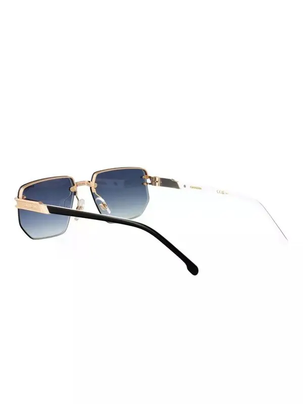 Carrera Eyewear Rimless Octagon Sunglasses - Gold