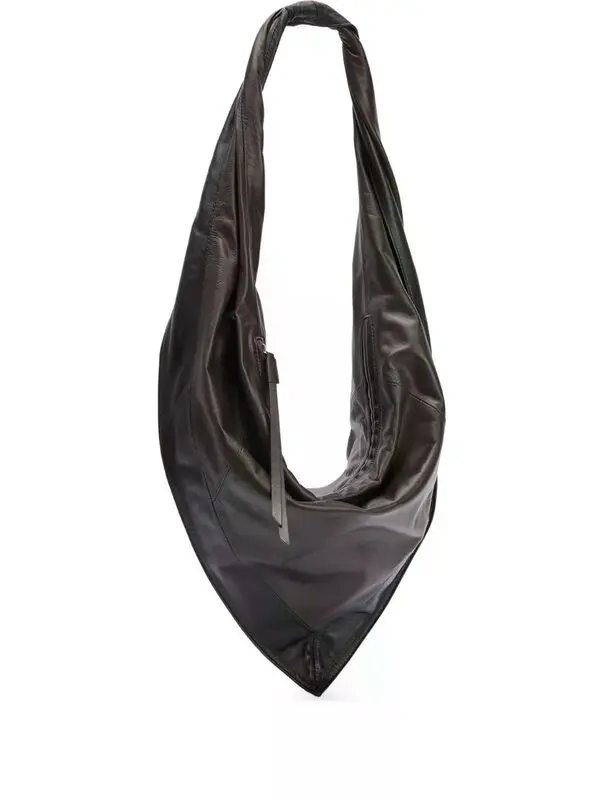 LEMAIRE Twisted-strap Shoulder Bag - Black