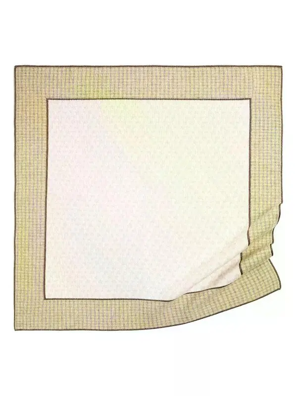 BARRIE Star-pattern Scarf - Neutrals