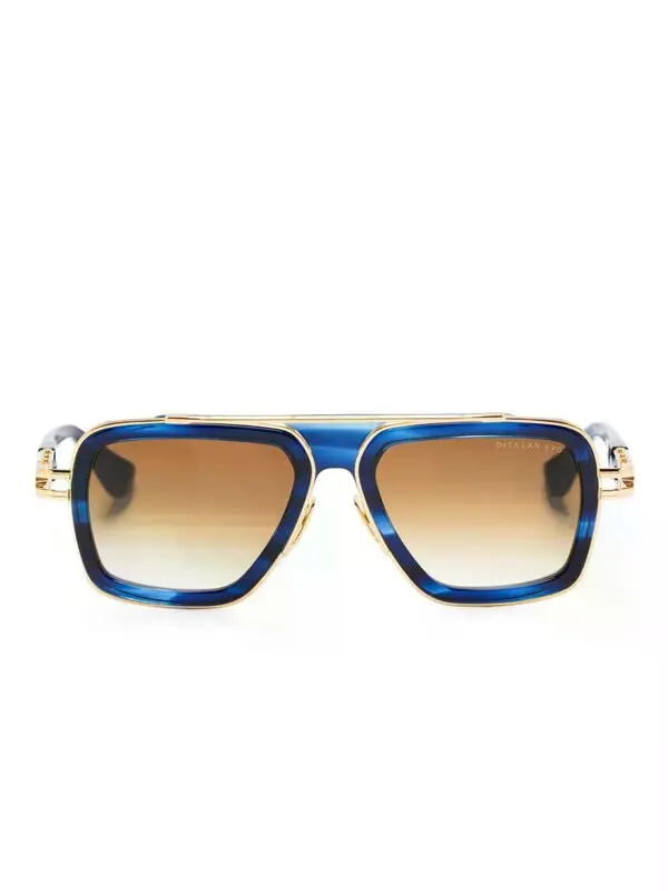 Dita Lxn-evo Aviator Sunglasses - Blue
