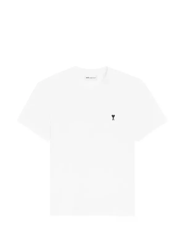 AMI Paris De Coeur T-shirt - White