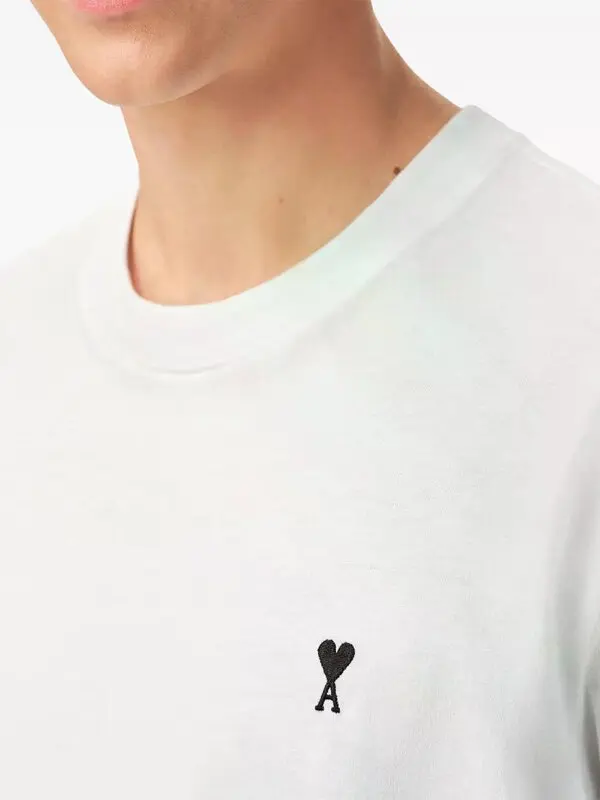 AMI Paris De Coeur T-shirt - White