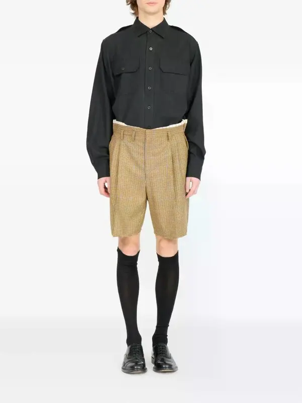 MAISON MARGIELA Check Tailored Shorts