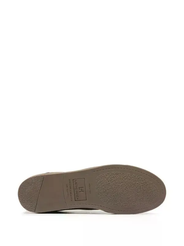 Officine Creative Karma Lace-up Suede Trainers - Brown