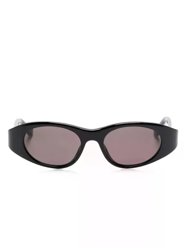 Chloé Oval-frame Sunglasses - Black