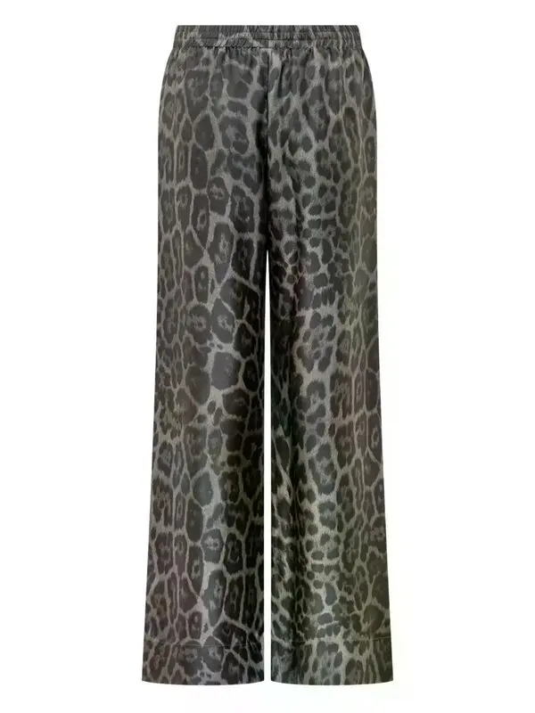 Stella McCartney Leopard-print Drawstring Trousers