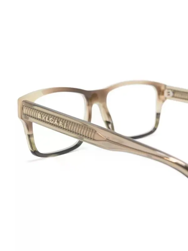 BVLGARI Tubogas Rectangle Eyeglasses