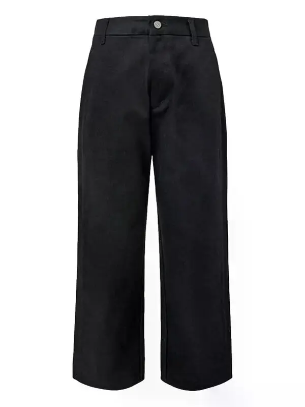 AMOMENTO Tailored High-rise Trousers - Black