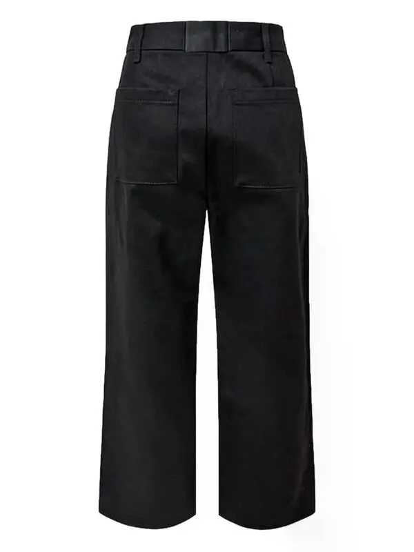 AMOMENTO Tailored High-rise Trousers