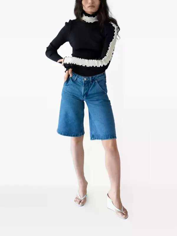 OPÉRASPORT Danielle Denim Shorts