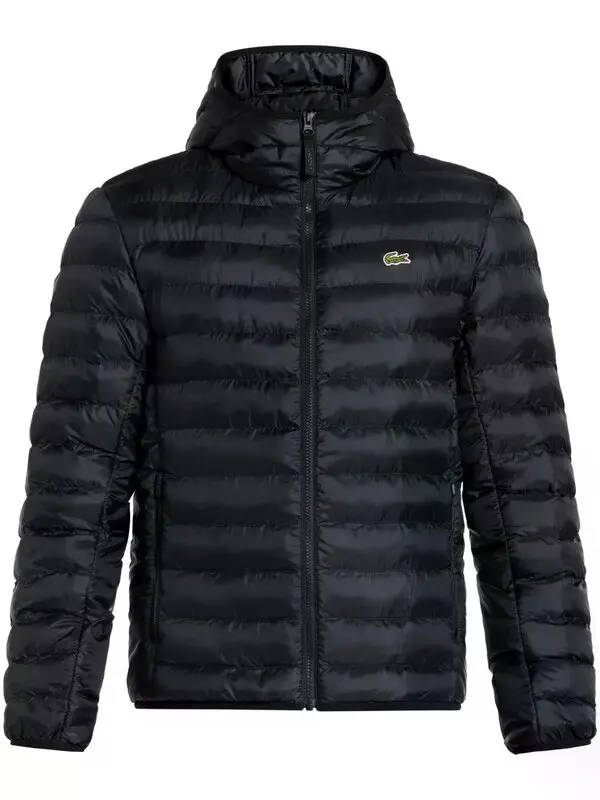 Lacoste Water-repellent Padded Hooded Jacket