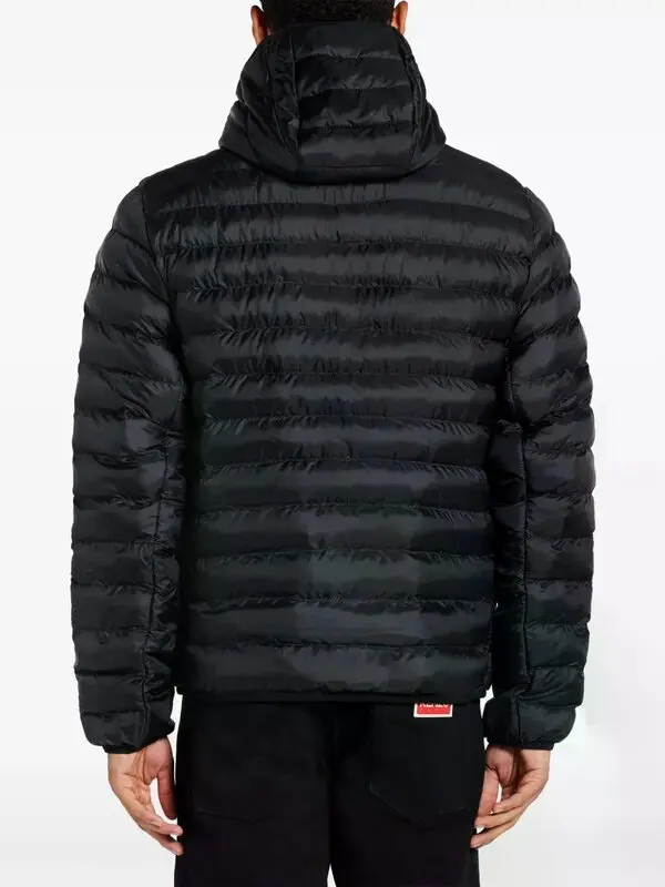 Lacoste Water-repellent Padded Hooded Jacket