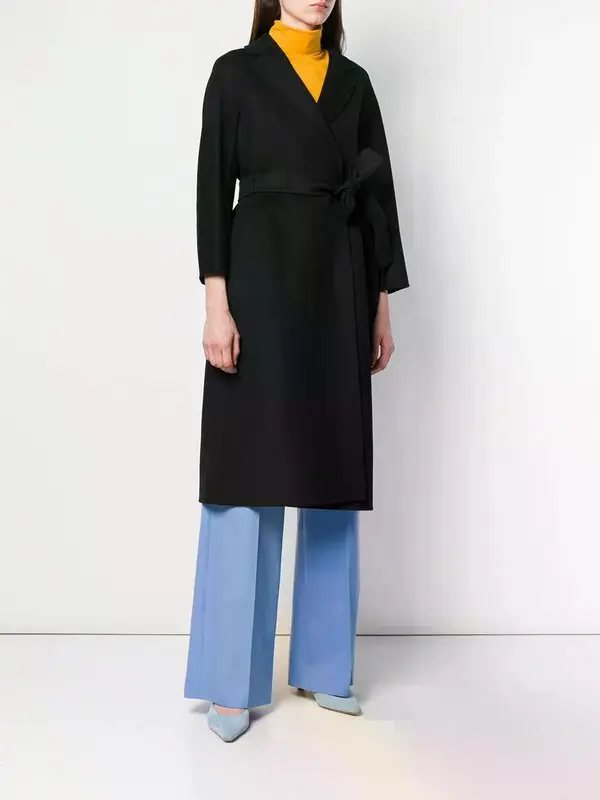 Max Mara Belted Wool Duster Coat
