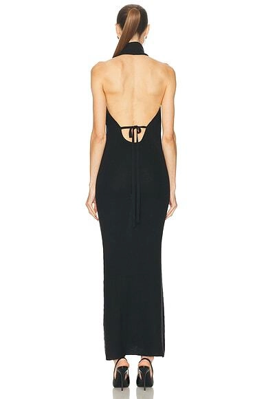 Brandon Maxwell India Halter Gown