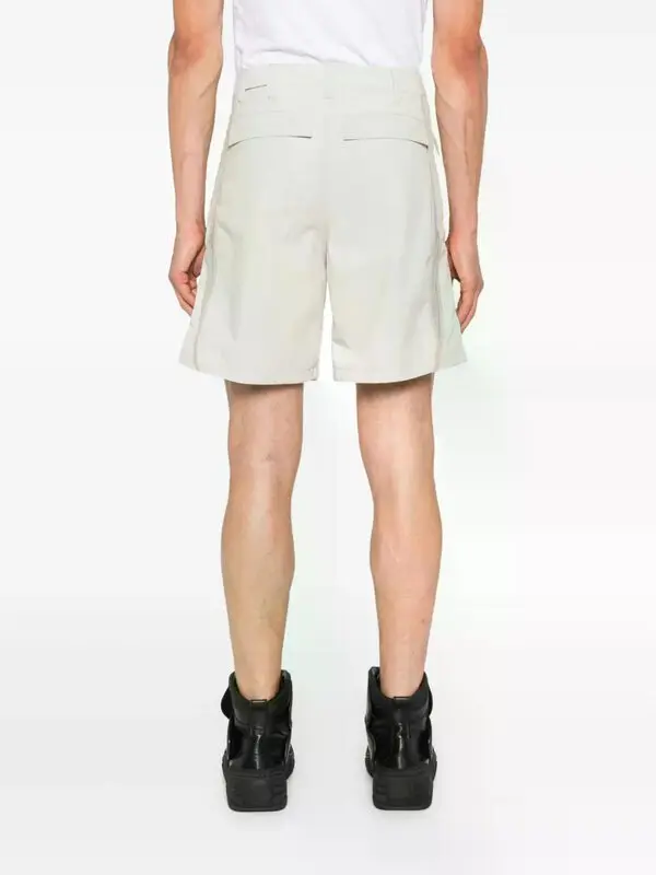 HELIOT EMIL Panelled Mesh Insert Shorts