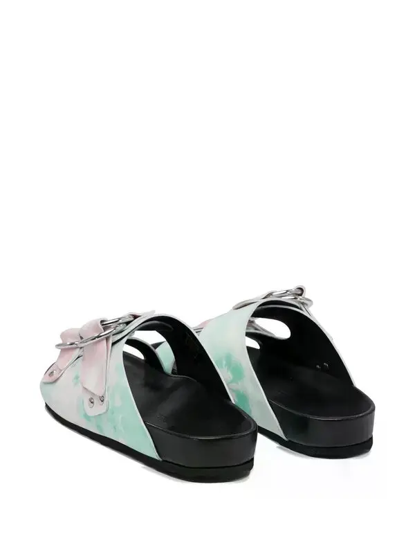 Pierre Hardy Beach Rider Tie-dye Sandals