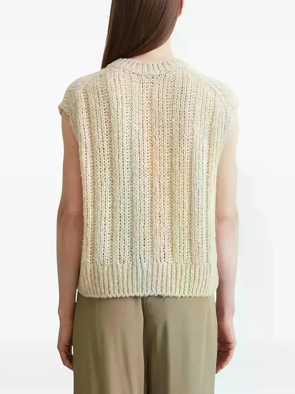 Marc O'polo Ribbed Sleeveless Sweater