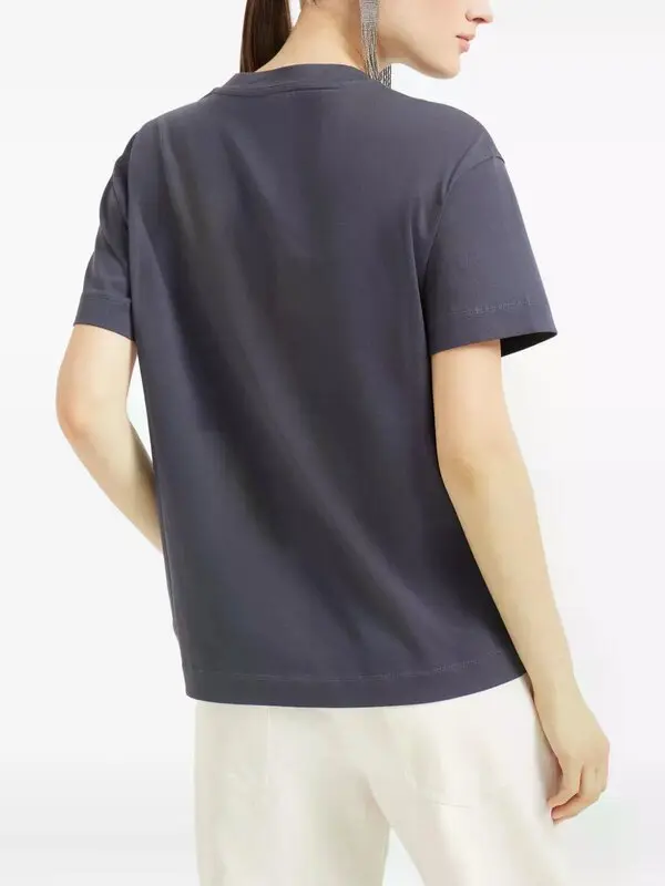 Brunello Cucinelli Cotton Jersey T-shirt With Patch Pocket