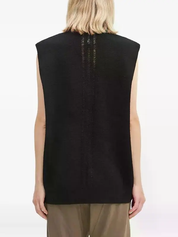 Y3 3-stripes Fine Knit Vest