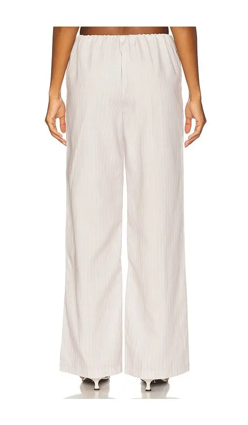 SEVEN WONDERS Nicolette Striped Wide Leg Trousers
