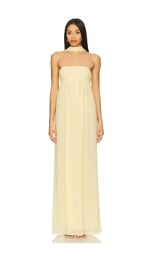 LOVERS AND FRIENDS Soleil Gown - Lemon