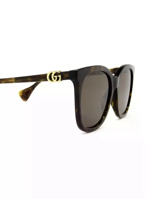 Gucci Cat-eye Frame Sunglasses - Brown